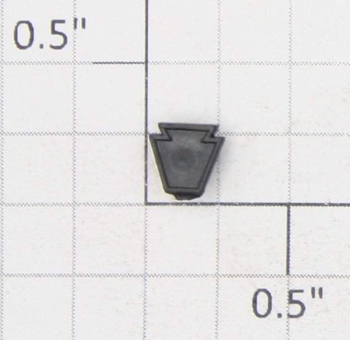 Roundhouse 27203 HO Black Plastic Keystone Number Board – Trainz