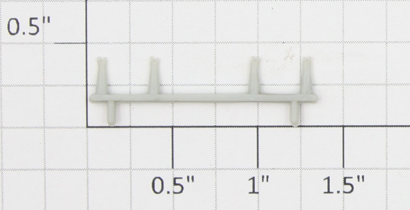 Roundhouse 85287 HO Unpainted Four Stanchion Bracket – Trainz