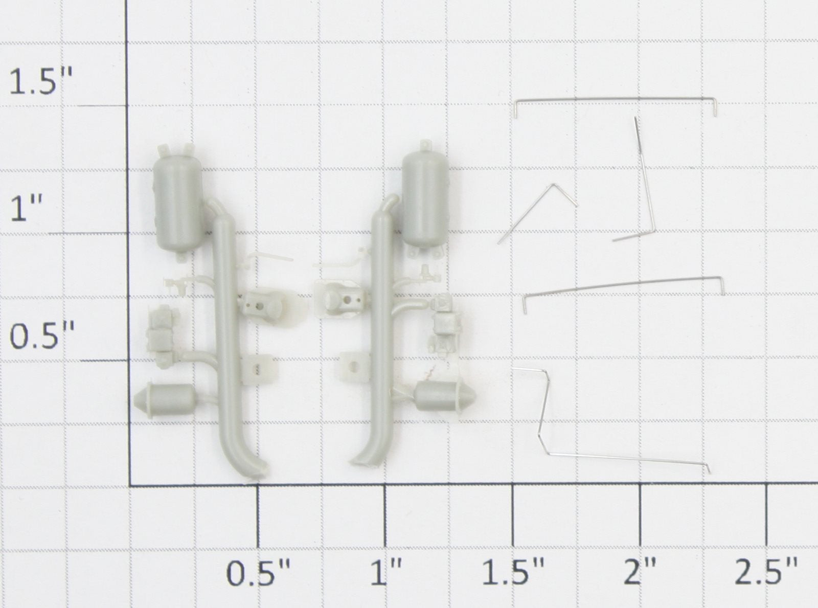 Athearn 42515 HO Trinity Hopper Trim and Wire Form Set – Trainz