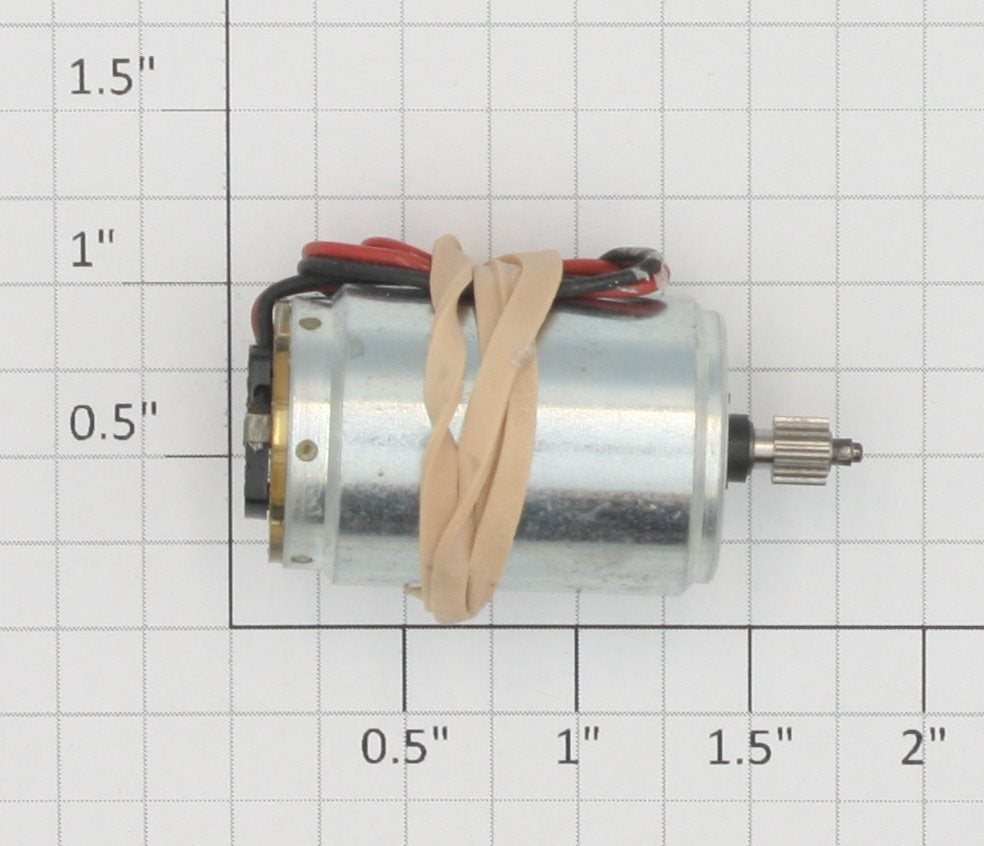 Faulhaber 339/217 4 Volt DC Motor Wired with 5mm Gear – Trainz