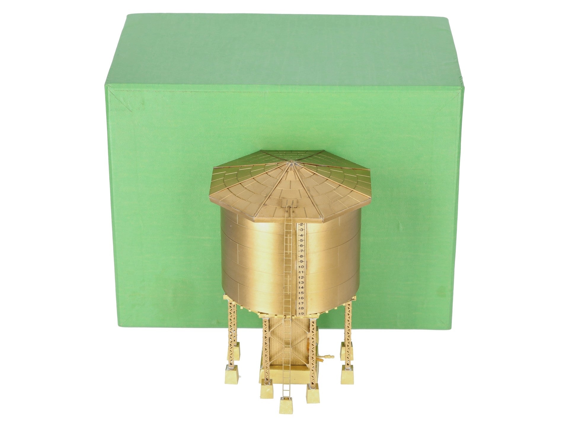 Overland OMI-3001 HO Scaale BRASS 65,000 Gallon Water Tower - Unpainte ...