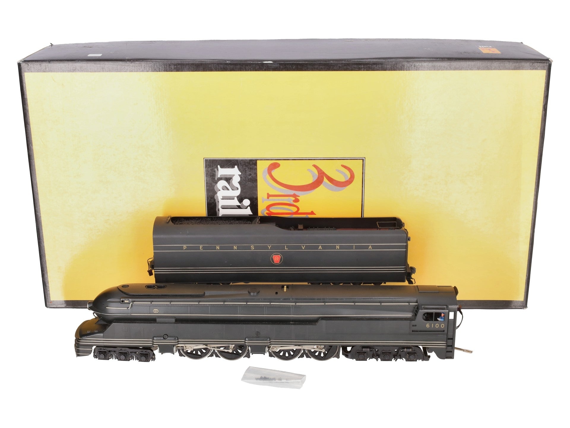 Sunset Models O Scale BRASS PRR S-1 6-4-4-6 Skirted Steam Loco #6100 ...