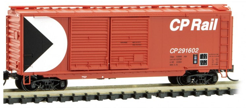 Micro-Trains 02300420 N CP 40' Standard Double-Door Boxcar #291602 – Trainz
