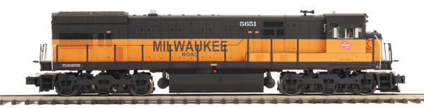MTH 20-2846-2 Milwaukee Road U30C Diesel Engine #5651 w/PS2 (Scale Whe ...
