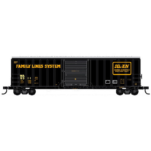 Atlas 1184 HO Scale Western & Atlantic ACF Family Lines 50'6" Boxcar ...