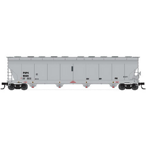 Atlas 20000440 HO Scale PSPX ACF 5701 4-Bay Hopper #6658 – Trainz