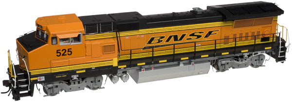 Atlas 7387 HO Scale BNSF Dash 8-40BW Locomotive #516 MT/Box – Trainz