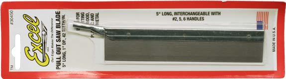 Excel 30450 42 Teeth per Inch Razor Pull Saw Blade – Trainz