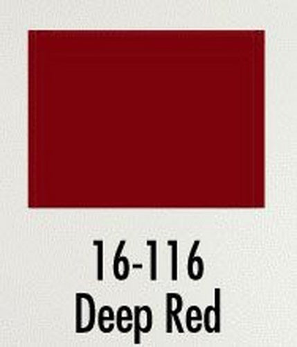Badger 16-116 Deep Red Modelflex Automotive Acrylic Paint - 1 oz. Bott ...