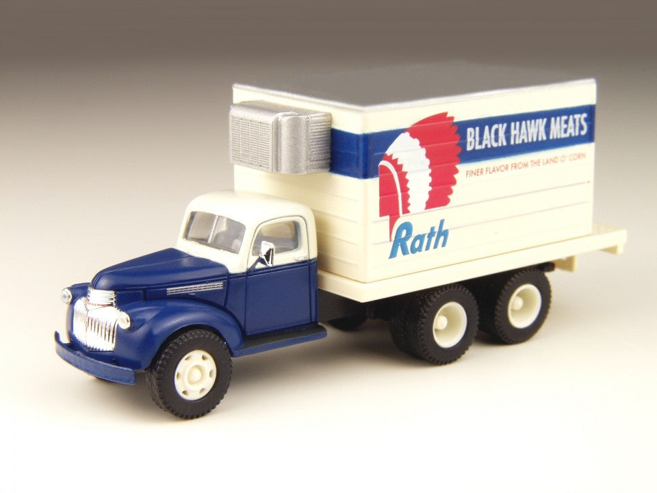 Classic Metal Works 30298 HO Mini Metals Rath Meat '41/'46 Chevy Deliv ...