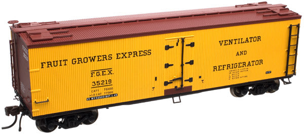Atlas 20001477 HO Scale Fruit Growers Express 40' Wood Reefer #35244 ...