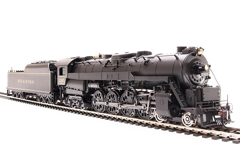 Broadway Limited 2076 HO Reading Class T-1 4-8-4 Steam Loco Paragon2 w ...