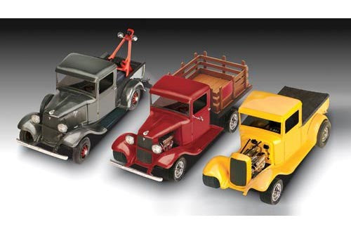 Lindberg 72157 1:25 Scale 1934 Ford Pickup Truck Build 1 of 3 Versions ...