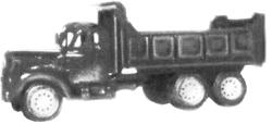 Alloy Forms 3049 1:87 Mack B-61 Triple Axle Dump Thiel Dump Truck Body ...