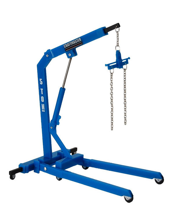 Hobby Gear 18435-B 1:24 Scale Blue Plastic Craftmaster Engine Hoist Mo ...