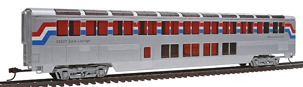 Con-Cor 0001-0842 HO 85' Streamlined Superliner Amtrak Phase III Loung ...