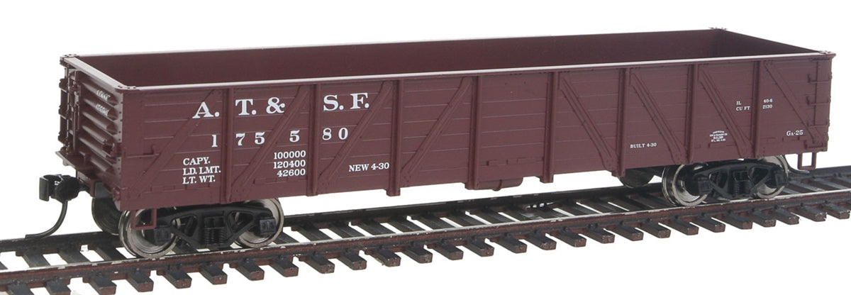 Walthers 910-5666 HO CBQ 40' 50-Ton Drop Bottom Gondola #188734 – Trainz