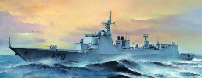 Trumpeter 04530 1:350 PLA Chinese LanZhou DDG170 Type 052C Destroyer M ...