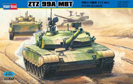 Hobby Boss s 82439 1:35 Chinese ZTZ 99A MBT Military Tank Model Kit ...