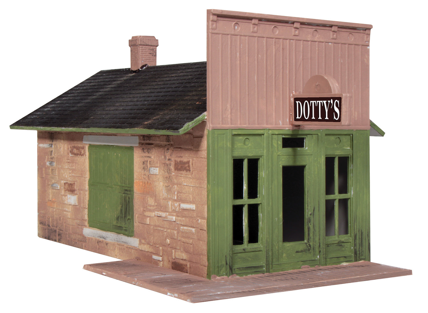 OGR 502 O Ameri-Towne Dotty's General Store Building Kit – Trainz
