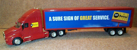Norscot 55106 1:50 Caterpillar Rental Store Truck & Trailer Kenworth ...