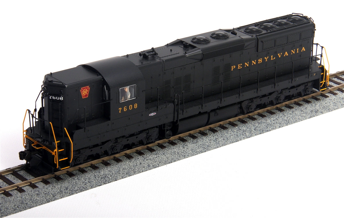 Broadway Limited 2414 HO Scale PRR EMD SD9 Diesel Locomotive #7608 w ...