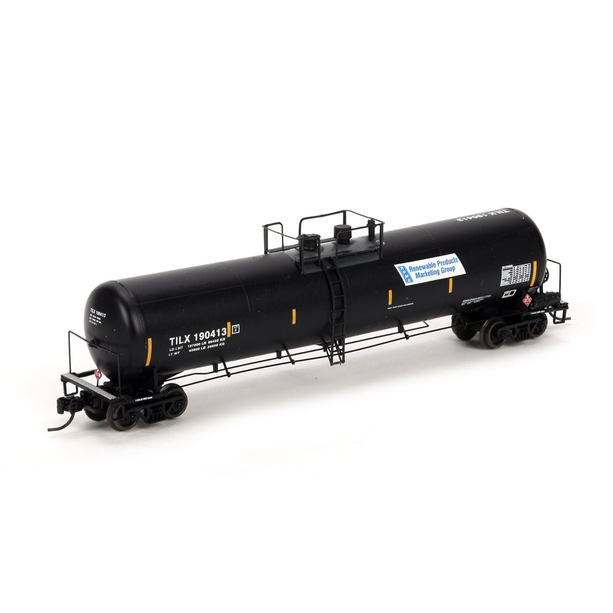 Athearn 22258 N TILX 30K Gallon Ethanol Tank #190413 – Trainz