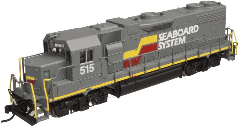 Atlas 40002281 N Seaboard System EMD GP38-2 Low Nose Diesel Locomotive – Trainz