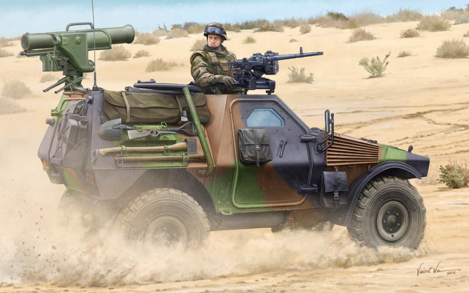 Hobby Boss s 83877 1:35 French VBL MILAN Armored Car Military Vehicle ...