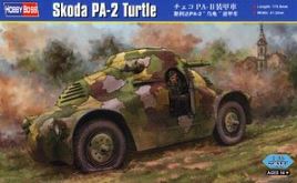 Hobby Boss s 83888 1:35 Skoda PA-2 Turtle Armoured Car Military Vehicl ...