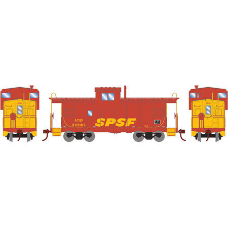 Roundhouse 87956 HO SPSF Wide Vision Caboose #999103 – Trainz