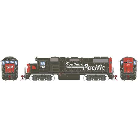 Athearn G65487 HO SP GP38-2 Diesel Locomotive #170 w/DCC/Sound – Trainz