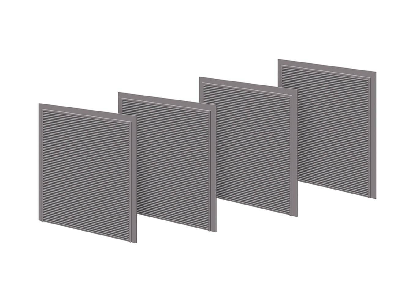 Wills Kits SSM313 OO/HO Extra Roller Shutter Doors Kit (Pack of 4) – Trainz