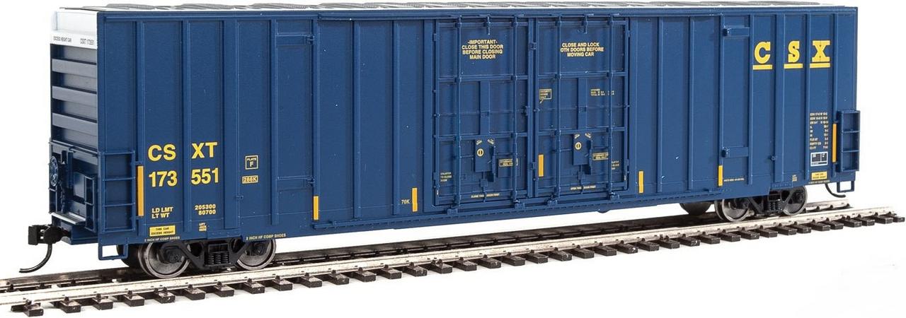 Walthers 910 2913 Ho Csx Transportation 60 High Cube Plate F Boxcar