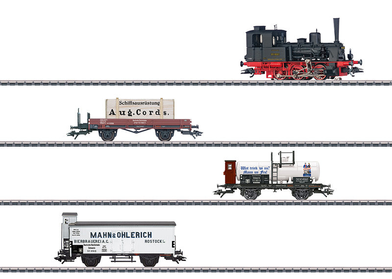 Marklin 26614 800 Years of Rostock Era II HO Gauge Steam Train Set – Trainz