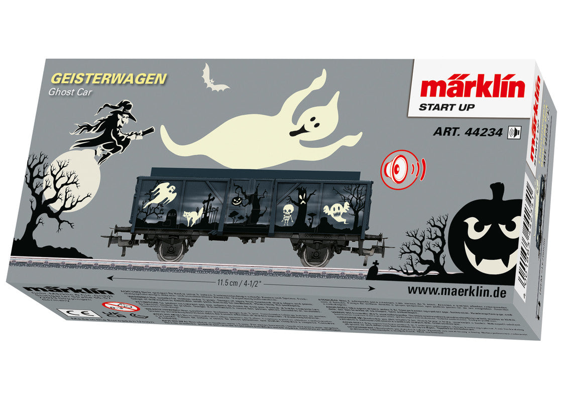 Marklin 44234 HO Marklin Halloween Start Up Glow in the Dark Ghost Car ...