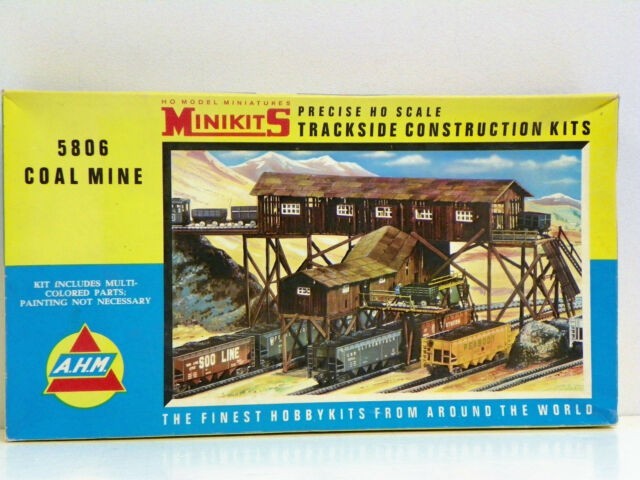 AHM 5806 HO Scale Minikits Coal Mine Building Kit – Trainz