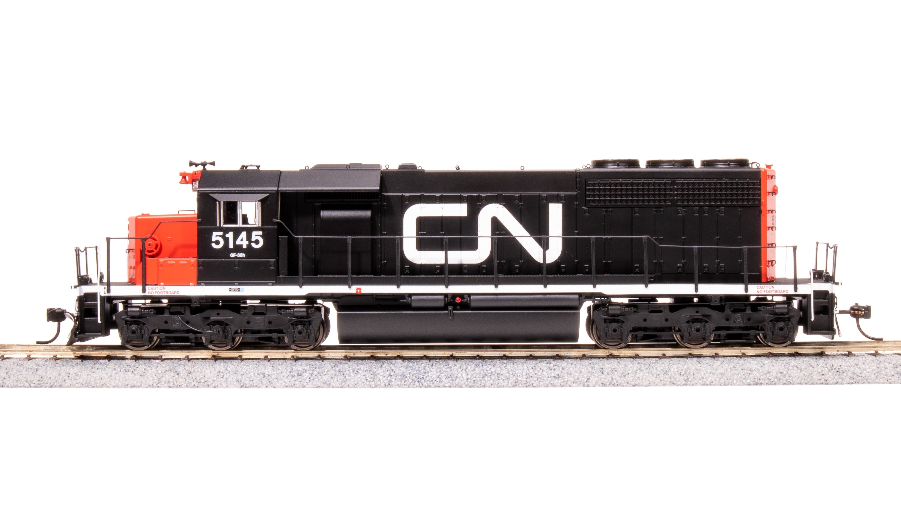 Broadway Limited 9034 HO CN SD40 Diesel Locomotive Standard DC #5145 ...
