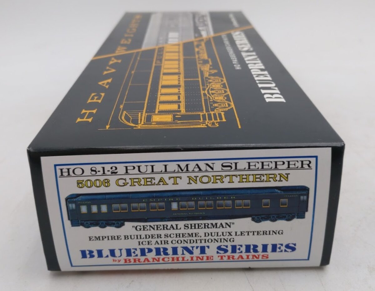 Branchline 5006 HO 8-1-2 Pullman Sleeper Great Northern General Sherma – Trainz
