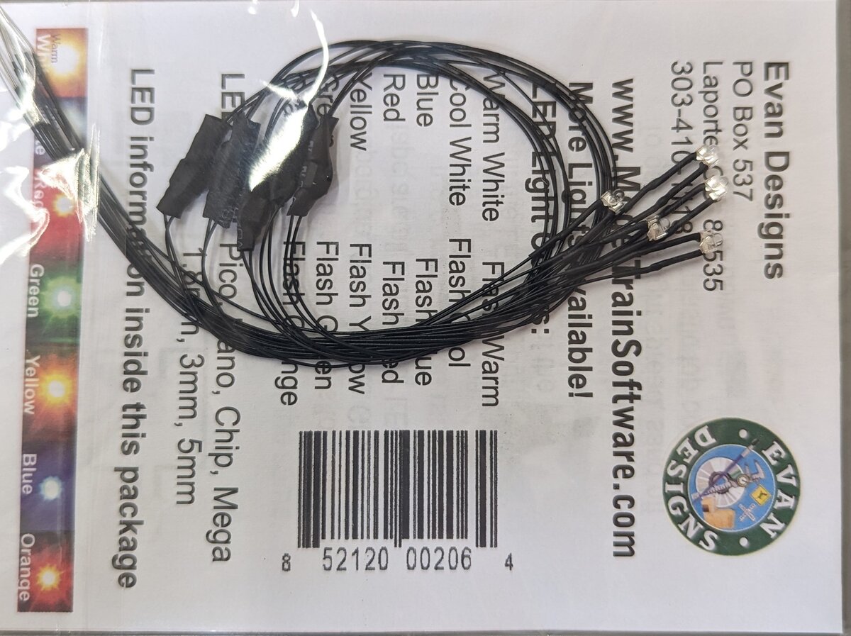 Evan Designs U11 7-19 Volt 1.8mm Cool White Universal LED Light (Pack ...