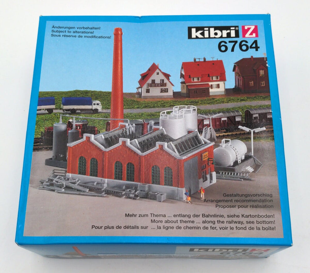 Kibri 6764 Z Warehouse Factory Building Kit – Trainz
