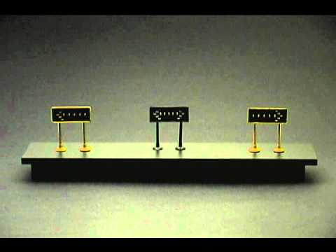 Miniatronics 82-512-01 O Portable Double Arrow Traffic Panel – Trainz