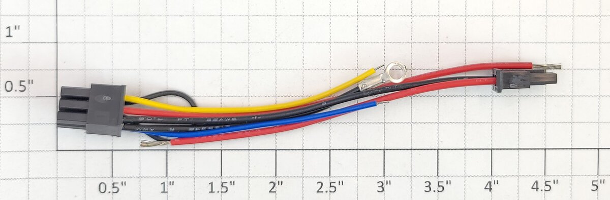 Lionel 28704-256 E-6 Atlantic 6-Pin DCDS Molex Power Wiring Harness ...