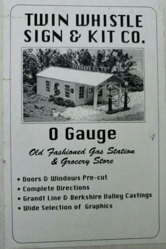 Twin Whistle Sign & Kit Co. O Old Fashioned Gas Station & Grocery Buil ...
