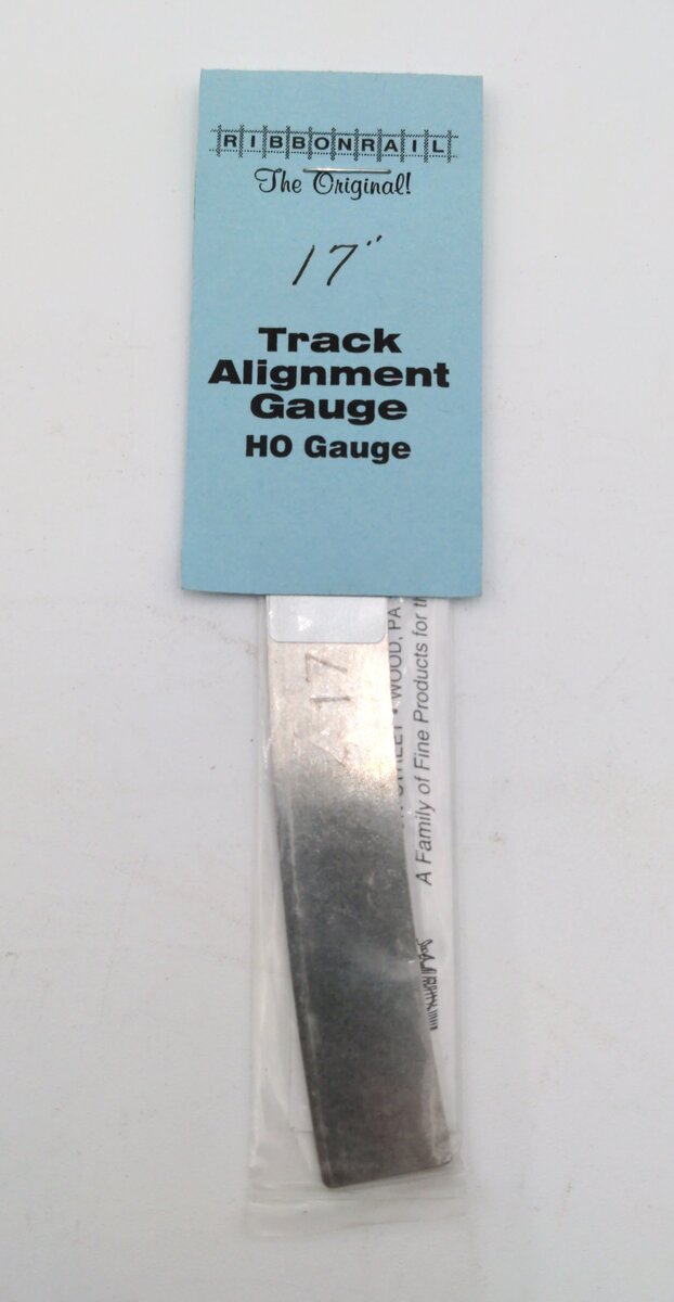 Ribbonrail 17 HO 17" Radius 5" Curved Track Alignment Gauge – Trainz