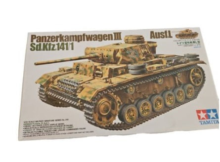 Tamiya 35215 1:35 German PzKpfw III Ausf L Tank Model Kit – Trainz