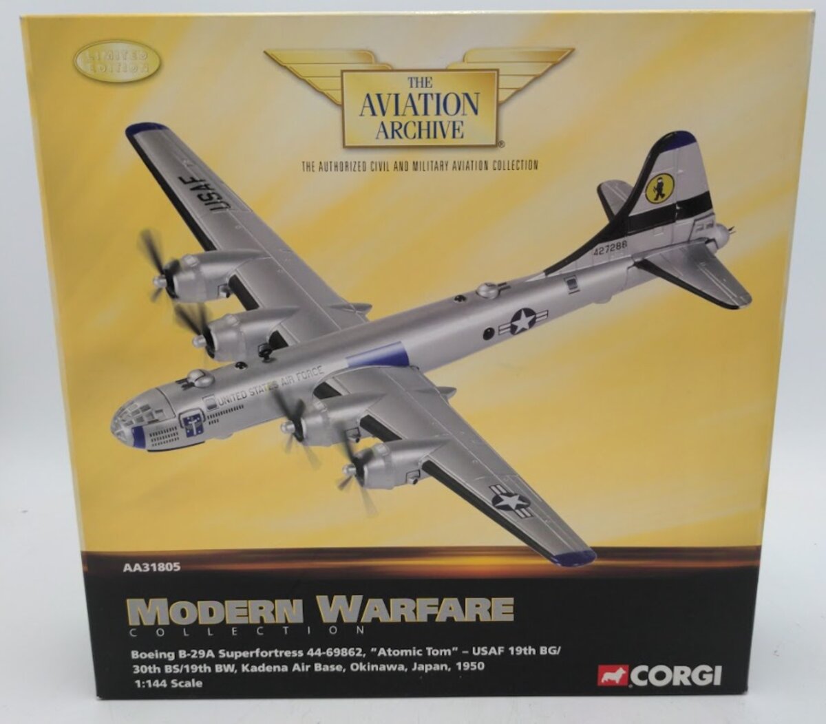 Corgi AA31805 1:144 Boeing B-29 'Atomic Tom' Okinawa Japan '50 Limited ...