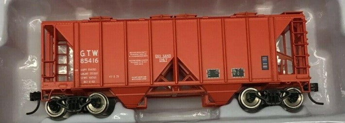 Bowser 42223 HO Grand Trunk Western 70 Ton Covered Hopper #85416 – Trainz