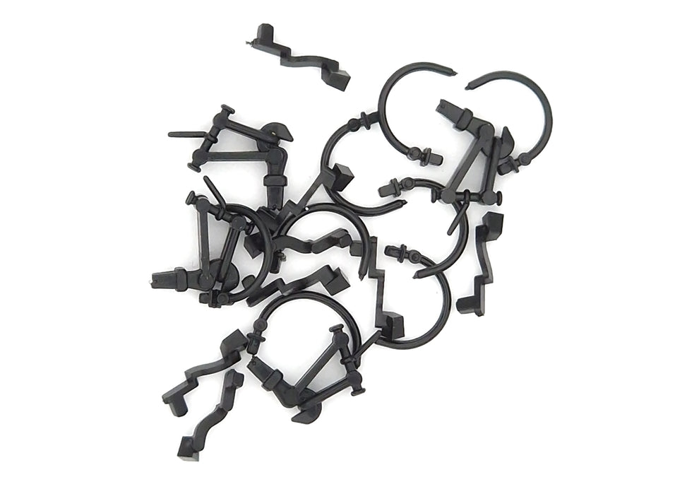 Marklin E132862 Model Train Lamp Socket, Brake Line, Drawbar – Trainz