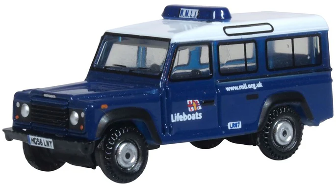 Oxford Diecast NDEF014 1:148 RNLI Land Rover Defender Station Wagon ...